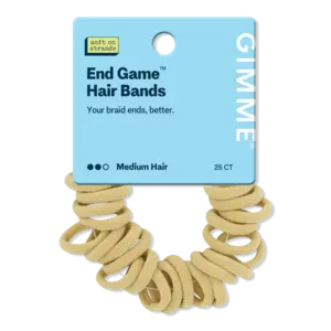 GIMME BEAUTY Hair Band With Braided Detail - Blonde