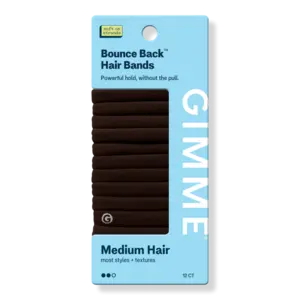 GIMME BEAUTY Medium Hair Bands - Dark Brown