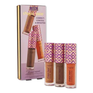 TARTE Shape Tape All Star Squad Complexion Trio 57n Rich / Ablaze / Orange - 57n Rich/ablaze/orange