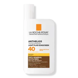 LA ROCHE-POSAY Anthelios Mineral Tinted Fluid Face Sunscreen Spf 40 - Deep