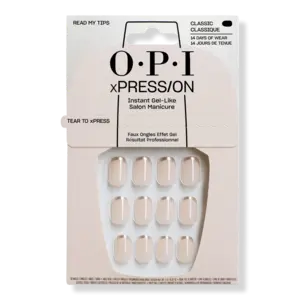 OPI Xpress/on French Tip Press On Nails - Read My Tips