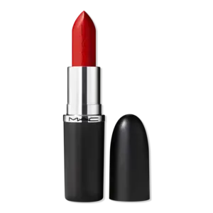MAC COSMETICS M·a·cximal Sleek Satin Lipstick Left On Red