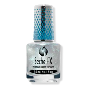 SECHE Fx Diamond Effect Top Coat - Blue