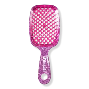 UNBRUSH Detangling Hair Brush - Glitter Rose Quartz