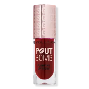 REVOLUTION BEAUTY Pout Bomb Plumping Gloss - Jelly Berry Mauve