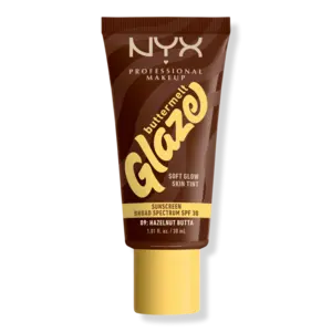 NYX PROFESSIONAL MAKEUP Buttermelt Glaze Skin Tint Spf 30 - Hazelnut Butta