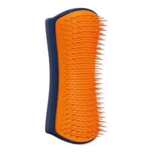 TANGLE TEEZER Large Detangling Dog Grooming Brush - Navy/orange