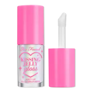 TOO FACED Kissing Jelly Hydrating Lip Oil Gloss - Strawberry Frosting