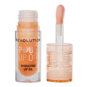 REVOLUTION BEAUTY Pout Lip Oil - Honey Shimmer