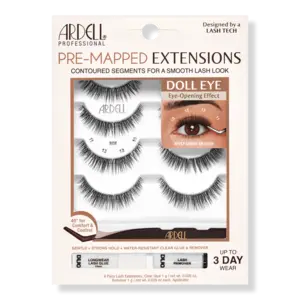 ARDELL Pre-mapped Extensions Doll Eye - One-color