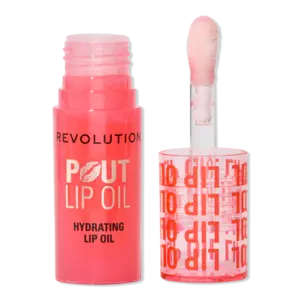 REVOLUTION BEAUTY Pout Lip Oil - Juicy Peach