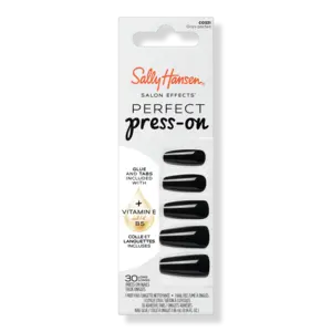 SALLY HANSEN Salon Effects Perfect Press-on Nails - Onyx-pected