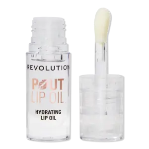 REVOLUTION BEAUTY Pout Lip Oil - Lychee Clear