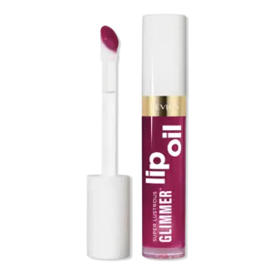 REVLON Super Lustrous Glimmer Lip Oil Plum Pop