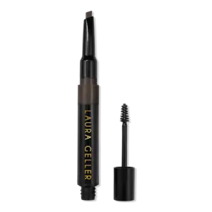 Laura Geller Beauty Sculpt-n-stay Waterproof Brow Pencil & Gel - Dark Brown