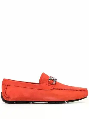 FERRAGAMO Parigi Eco Driver Shoes - Red