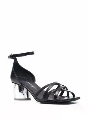 FERRAGAMO Open-toe Sandals - Black