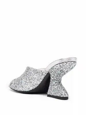 FERRAGAMO Sansu Glitter-detail Sandals