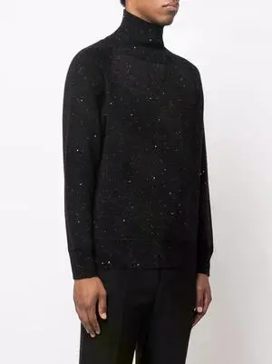 FERRAGAMO Speckle-knit Roll Neck Jumper