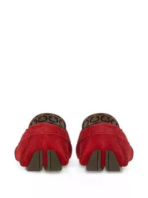 FERRAGAMO Gancini-ornament Driver Loafers