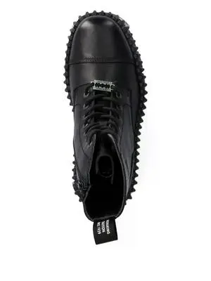 NEW ROCK Lace-up Platform Boots