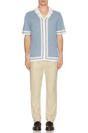 Onia Stretch Linen Pull-on Pants