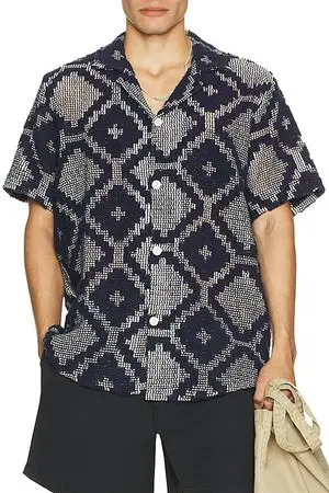 Oas Trastevere Cuba Crochet Shirt
