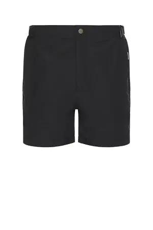 Onia Calder Buckle 5 Swim Trunk - Black