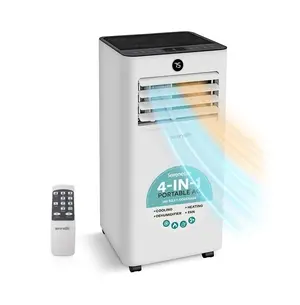 SERENELIFE Portable Air Conditioner & Heater - White