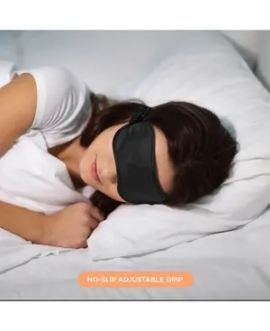 NIGHT 100% Satin Blackout Sleep Mask
