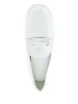 FERRAGAMO Gancini Calf Leather Slippers