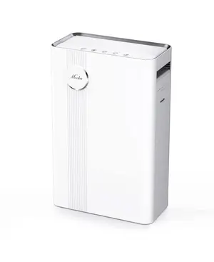 MOOKA Kj203f-142 Home Air Purifier For Large Rooms With True Hepa Air Filter - White
