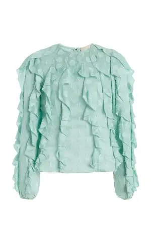 Ulla Johnson Della Blouse - Blue