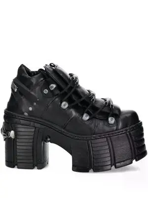New Rock Criss-cross Boots For Men
