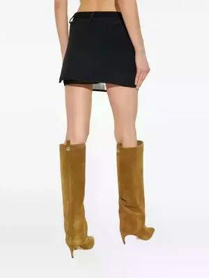Attico Belted Mini Skirt
