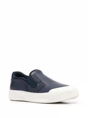 FERRAGAMO Gancini Slip-on Sneakers - Blue