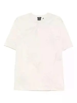 BOSS Floral-print Cotton T-shirt