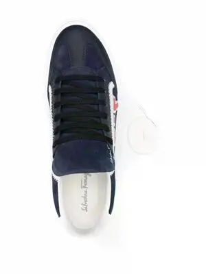 FERRAGAMO Borg 5 Low-top Sneakers - Blue