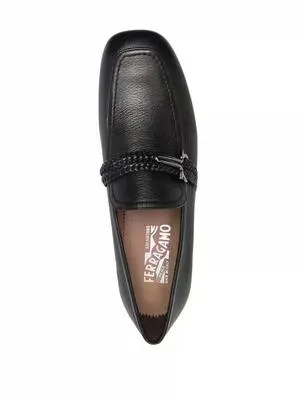 FERRAGAMO Missouri Leather Loafers