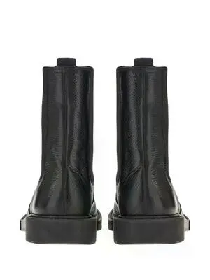 FERRAGAMO Leather Chelsea Boots