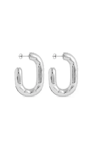 Rabanne Tone Hoop Earrings