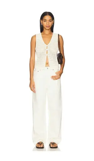 Astr The Label Taimi Sweater Vest - Neutral