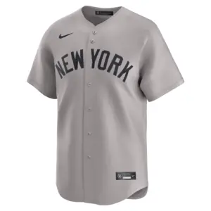 Nike Anthony Volpe New York Yankees Dri-fit Adv Mlb Limited Jersey - Grey