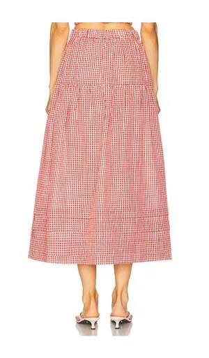 ELODIE THE LABEL Jamie Tiered Skirt