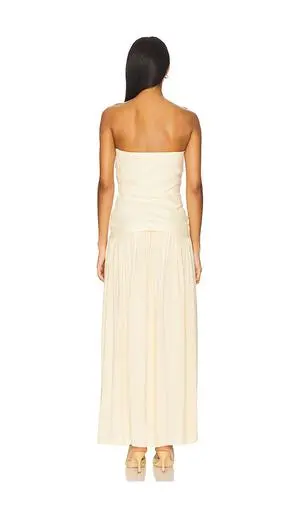 Faithfull The Brand Hedy Maxi Dress - Butter