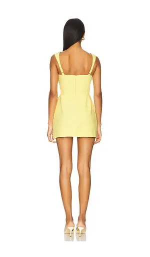 Amanda Uprichard Bethany Skort Romper - Provence