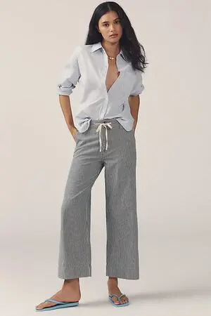 Women's Cropped Drawstring Pants