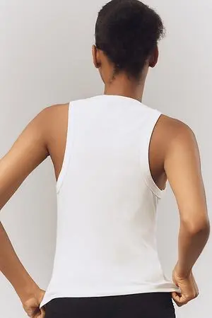 En Saison Mia Martini Graphic Tank Top In White - 31% Off