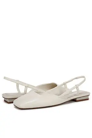 Franco Sarto Telica Slingback Flats - White