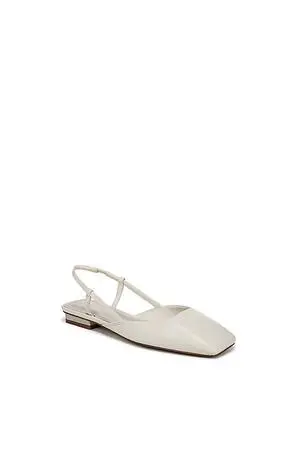 Franco Sarto Telica Slingback Flats - White